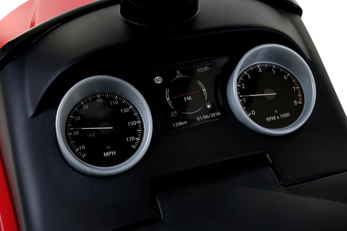 Dječja auto guralica - EVQ 3u1 crvena - Pikabooshop